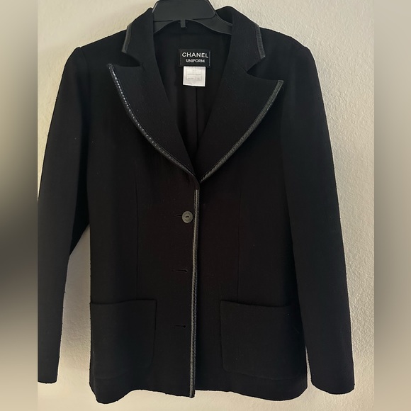 CHANEL | Jackets & Coats | Channel Uniform Suit Blazer | Poshmark